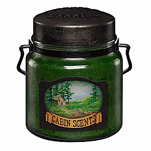 McCalls Candles | Cabin Scents | Highly Scented & Long Lasting | Classic Painted Label | Hand Crafted Metal Lid with Strap and Handle| Premium Wax & Fragrance | Made in The USA | 16 oz