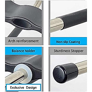 Pants Hangers - 2 Pack of Hangers for Closet Organizer, Wardrobe Space Saving for Skirt and Pants Hangers, Metal Hangers, Rack Organizer, Metal Hangers and Closet Hangers