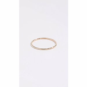 Zoe Chicco Women's 14k Gold Thin Band Ring, Yellow Gold, 6