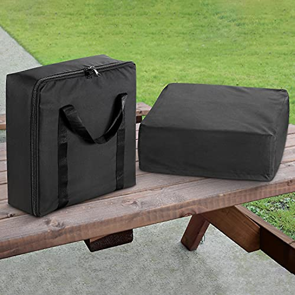 [Clearance] Arcedo 22 Inch Griddle Cover and Carry Bag Compatible for Blackstone Tabletop Griddle Grill Without Hood, Pit Boss, Camp Chef, Royal Gourmet, Waterproof Flat Top Grill Cover and Carry Bag