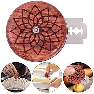 DOITOOL Bread Lame Cutter,Wooden Bread Bakers Lame Slashing Tool with 5 Razor Blades,Homemade Dough Scoring Tool for Sourdough Bread Baking (Style 3)