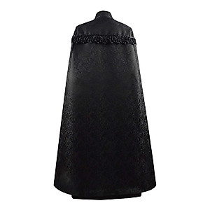 Nanny McPhee Cosplay Costume Black Cloak Top and Skirt Full Set Suit Halloween Outfits (X-Large, Black)