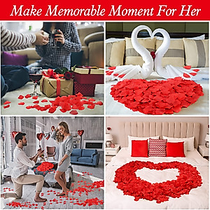 Yatong Hydrangea Silk Artificial Flowers Heads with Stems for Wedding Decor Home Garden Party,Pack of 12(Orange)