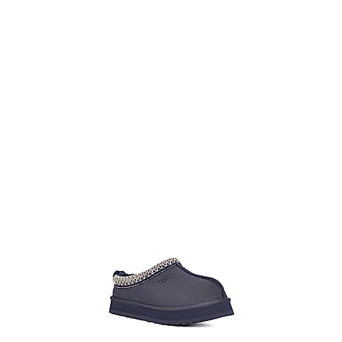 UGG Unisex-Child Tazz Slipper, Eve Blue, 4 Big Kid