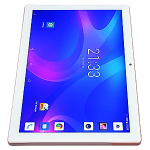 10 Inch HD IPS Tablet, 2.4G 5G WiFi Tablet PC, 8GB RAM 256GB ROM Office Tablet, Front 8MP Rear 13MP, Octa Core CPU, 8800mAh Lasting Battery (US Plug)