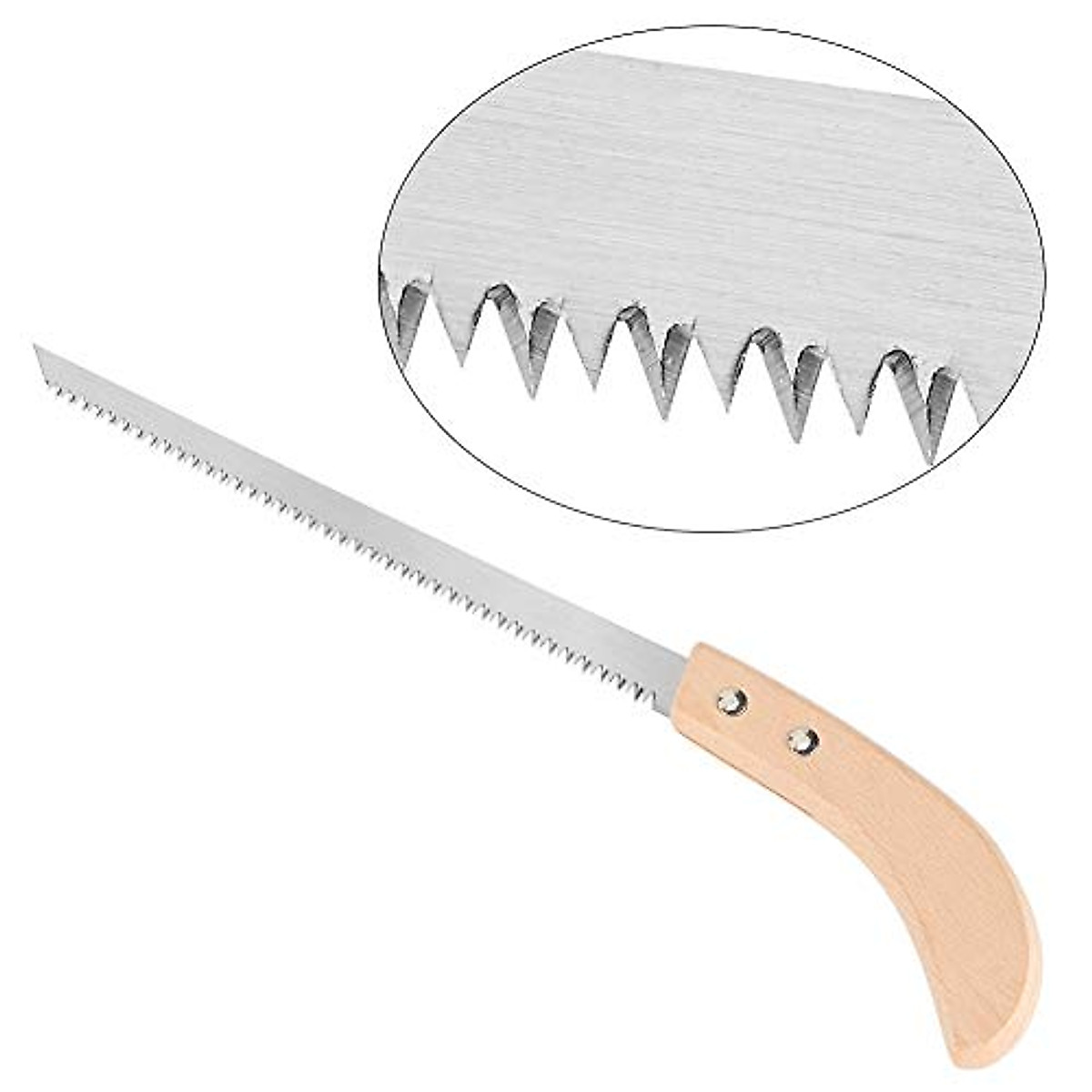 Hand-Held Pruning Saw, Bonsai Saw and Tree Trimmer, Narrow Blade Bonsai Saw, Fast Cutting Hand Tool for Ikebana Bonsai Lawn Garden