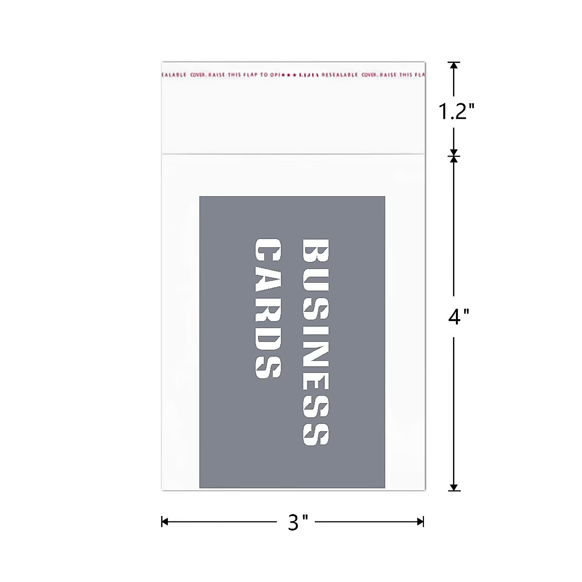 KnR Harmony 1000pcs Small Clear Cellophane Bags 3x4 Self Sealing Adhesive Resealable Bags for Candy Jewelry Necklaces Snacks Nuts Gift Party Favor 6 Sizes to Choose from