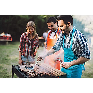 DeltaTrak Professional Digital Instant Read Meat Thermometer for Kitchen Food Cooking, Grill ,BBQ, Smoker, Deep Frying ,Candy, Waterproof , Red Q1000