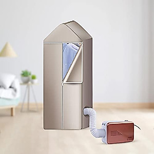 Gralara MULTI-FUNCTION Clothes Dryer Portable Travel Mini 600W Dryer Machine,Portable Dryer Energy Saving for Apartments, Generation Electric Clothes Drying, Aureate