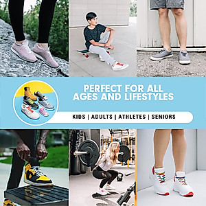 Xpand No Tie Shoelaces System with Elastic Laces - One Size Fits All Adult and Kids Shoes