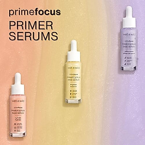 wet n wild Prime Focus Facial Serum Primer Makeup Extending, Hydrating Face Skin Care Product, Reduces Fine Lines And Wrinkles, For Repairing Dry Skin, Retinol Alternative