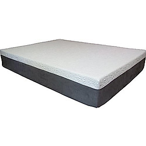 The American Mattress Company- 12in Gel Infused Memory Foam Mattress - 100% Made in USA - 20 Year Warranty - CertiPur Foam (Queen) - Chiropractic Endorsed