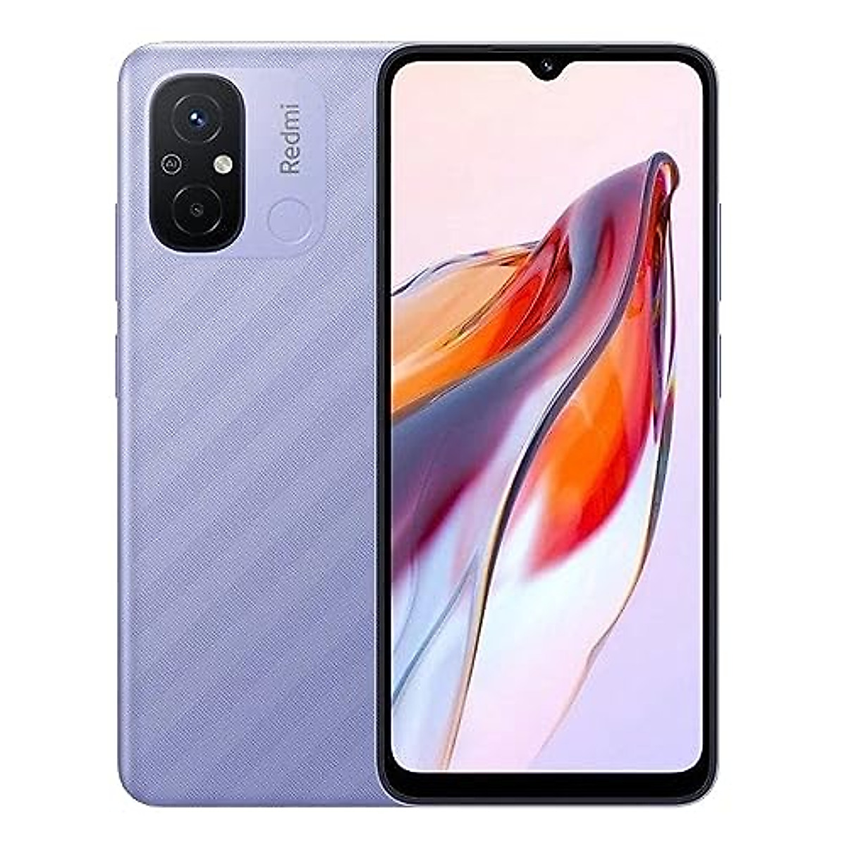 Xiaomi Redmi 12C 4G LTE (64GB + 3GB) Factory Unlocked GSM 6.71" 50MP Dual Camera (ONLY T-Mobile/Mint USA Market) + (w/Fast Car Charger Bundle) (Lavender Purple)