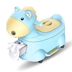 HONGFEISHANGMAO Potty Seat for Toddlers Potty Training Toilet with lid for Kids Potty Chair for Boys Girls Kids Toddler Convertible Potty Trainer Baby Toilet Training Toddler Potty Training