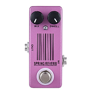 Spring Reverb Mini Guitar Effect Pedal True Bypass