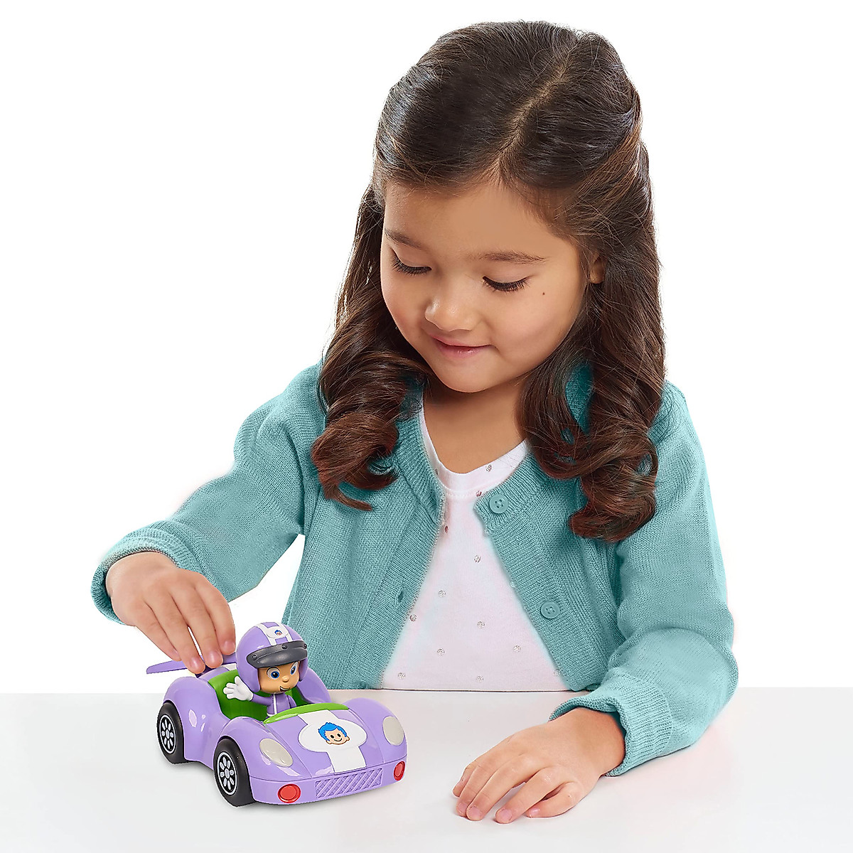 Bubble Guppies Gil's Fin-tastic Racer, Kids Toys for Ages 3 Up by Just Play