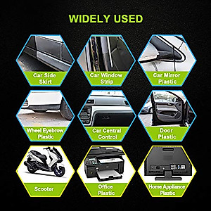 FOLLOWIN Plastic Restorer for Cars Ceramic Plastic Coating Trim Restore, Resists Water, UV Rays, Dirt, Ceramic Coating, Not Dressing, Last Over 200 Washes, Highly Concentrated, 30ml