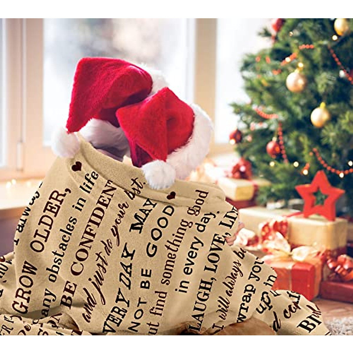 Muxuten Grandson Gifts Blanket - Grandson Gifts from Grandma - Gifts for Grandson - Grandson Gifts from Grandpa/Nana - Grandson Birthday Gift - Graduation Party Gift Ideas Decor Throw Blankets 60"X50"