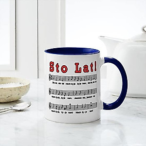 CafePress Sto Lat! Song Mug Ceramic Coffee Mug, Tea Cup 11 oz