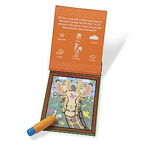 Melissa & Doug On the Go Water Wow! Reusable Water-Reveal Activity Pads, 3pk, Connect The Dots - Vehicles, Farm, Safari, Party Favors, Stocking Stuffers, Travel Toys, Mess Free Coloring Books, Ages 4+