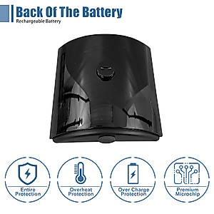 VANPIR 300769-003 32Wh Black Battery Replacement for Bose Sounddock Portable Digital Music System SoundLink Air Series 300769-002 300769-004 300769-001 300770-001 4ICR19/66 16.8V 2200mAh