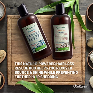 Hair Loss Therapy Shampoo & Conditioner | Hair Loss products for Thinning Hair | Hair Growth products for Men and Woman | Just Nutritive | 16 Oz