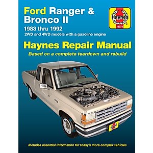 Ford Ranger & Bronco II '83'92 (Haynes Repair Manuals)