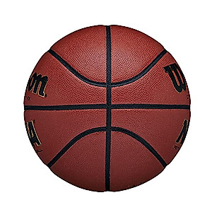 WILSON NCAA Replica Game Basketball - Brown, Intermediate - 28.5"