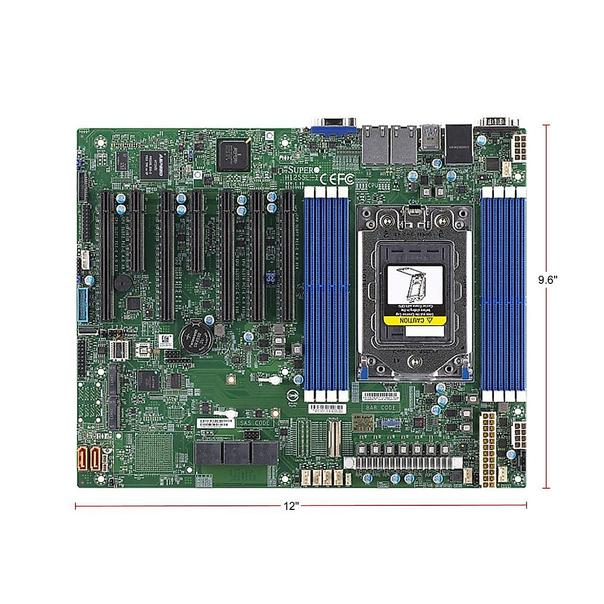 SUPERMICRO MBD-H12SSL-I-O ATX Server Motherboard AMD EPYC™ 7003/7002 Series Processor