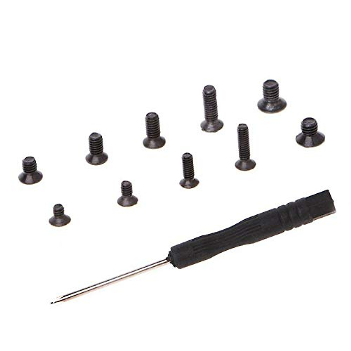 NLXTXQC 500Pcs M2 M2.5 M3 Cross Flat Head Screw Laptop Notebook Computer Screws with Screwdriver Assortment Kit