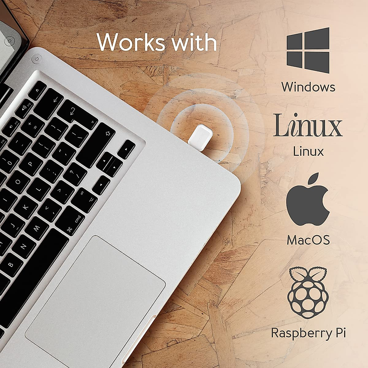 Aeotec Z-Stick 7 Plus, Zwave Plus USB to Create Z-Wave hub, Gateway Controller with 700 Series ZWave, SmartStart and S2, Works with Raspberry Pi 4, Compatible with Home Assistant