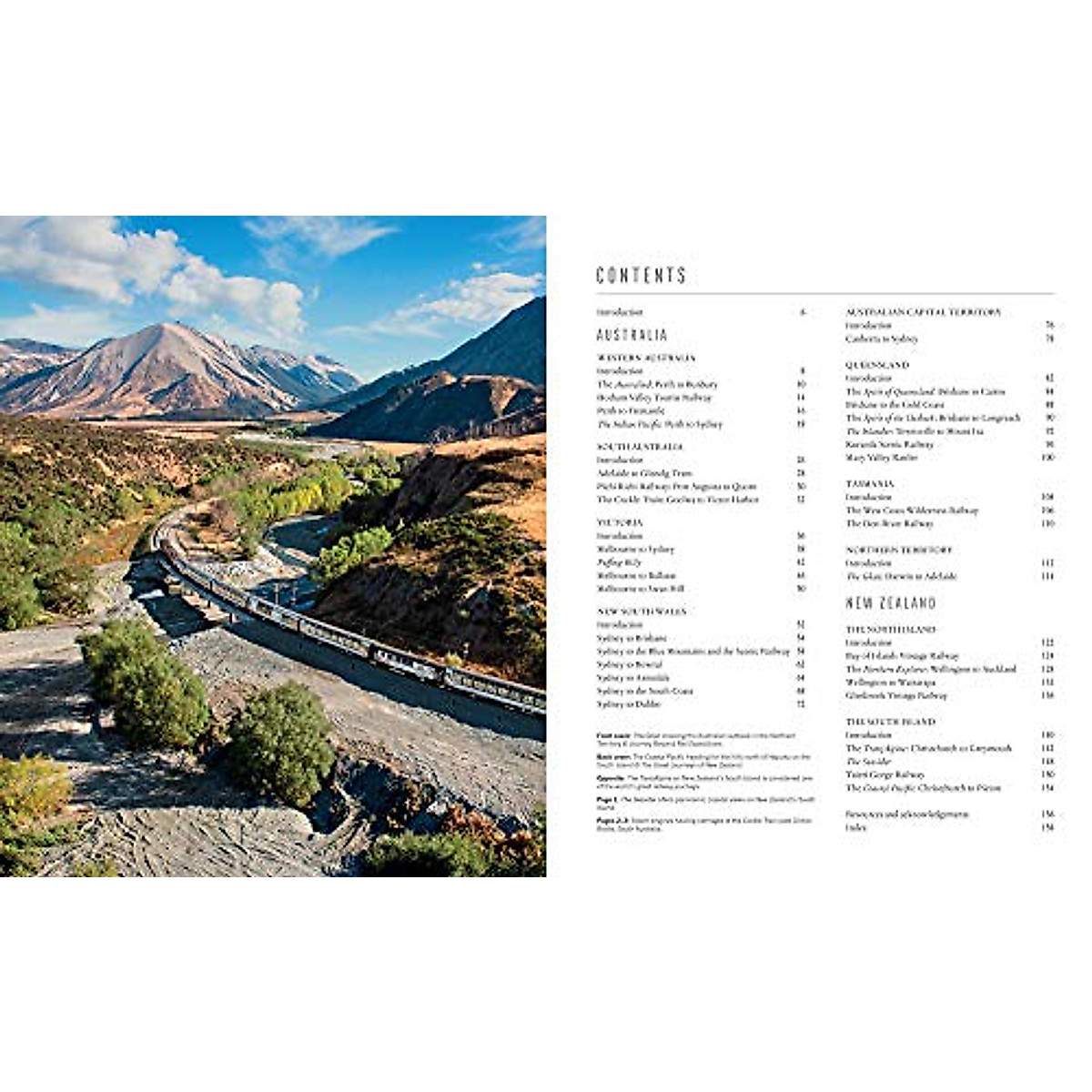 Great Railway Journeys in New Zealand & Australia