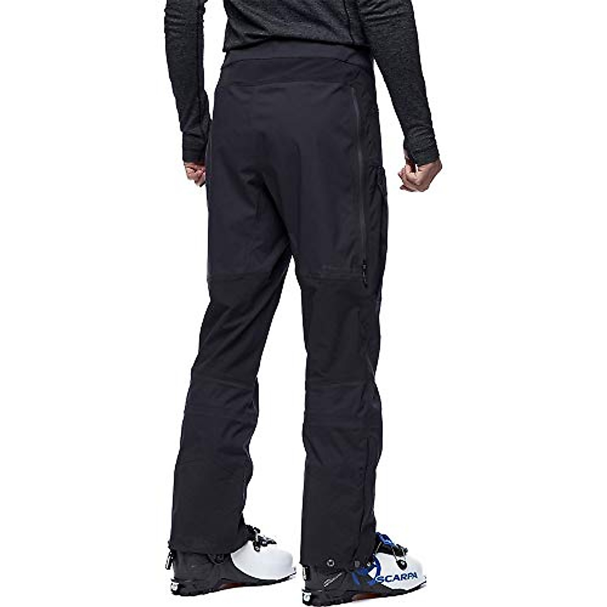 Black Diamond Mens Dawn Patrol Hybrid Ski Pants, Black, Large