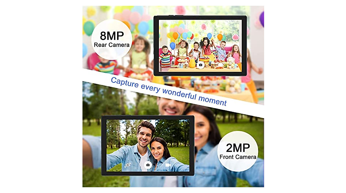 EEW 10-Inch Android Tablet with 1280x800 HD Display & Expandable Storage