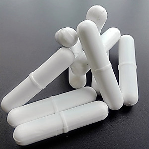 Magnetic Stirrer Stir Bar PTFE Magnetic Mixer Stir Bars (10X40mm, with Ring Shape, 10PCS)