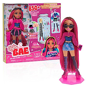 Just Play Style Bae Kenzie 10-Inch Fashion Doll and Accessories, 28-Pieces, Kids Toys for Ages 4 Up