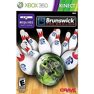Brunswick Pro Bowling (Requires Kinect) - Xbox 360 (Renewed)