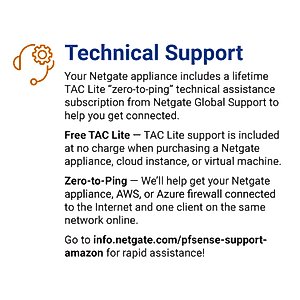 Netgate 2100 w/pfSense+ Software - Router, Firewall, VPN w/Lifetime TAC Lite Support