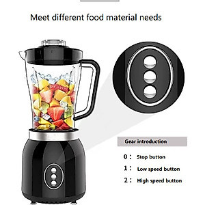 600W 4-in-1 Multifunctional Food Processor,Countertop Smoothies Blenders,Coffee Grinder,Meat Grinder,Baby Food Maker,Mixer Grinder for Meat,Vegetables,Fruits,Beans,Ice Crusher with 6 Blades 61OZ 1.8L