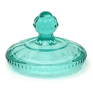 The Pioneer Woman Adeline Teal Mini Storage Jar 3.5 x 6.25