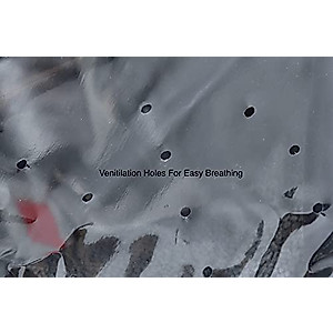 Graco Universal Infant Travel System Rain Cover, Baby Car Seat Stroller Weather Shield, Waterproof Plastic Carseat Canopy, Winter Snow Dust Umbrella