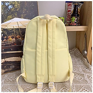 irLocy Star Backpack Y2K Backpack Preppy Backpack Aesthetic Backpack with Embroidery Patch Y2k Accessories (pink)