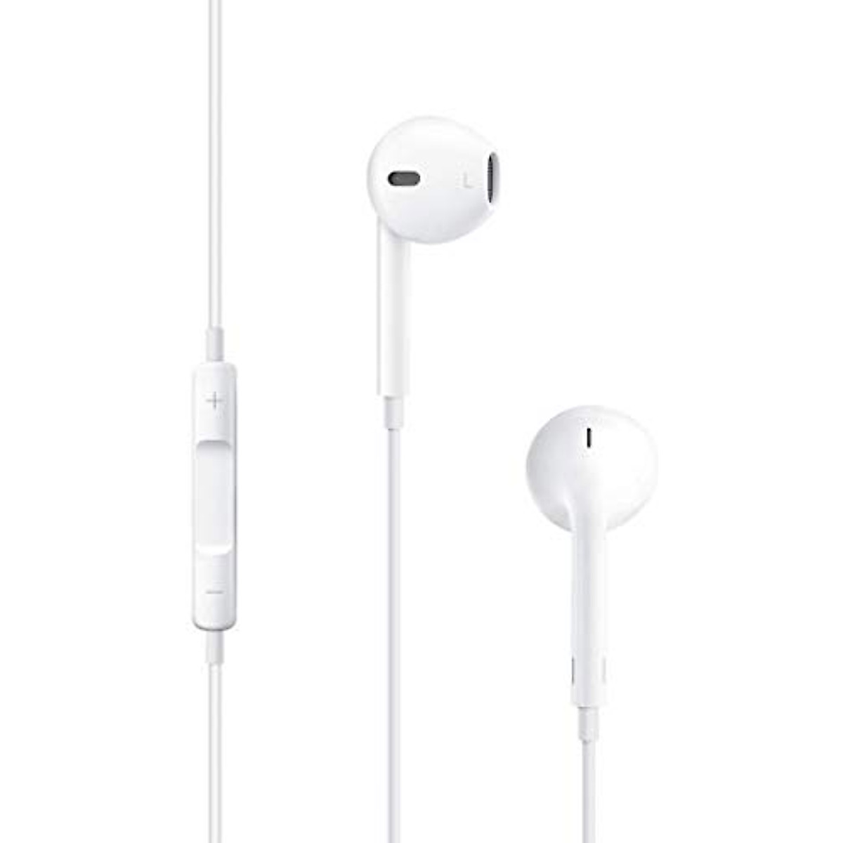 Apple EarPods in-Ear Earbuds with Mic and Remote Earbud Headphones White with USB-C to 3.5 mm Headphone Jack Adapter (Renewed)