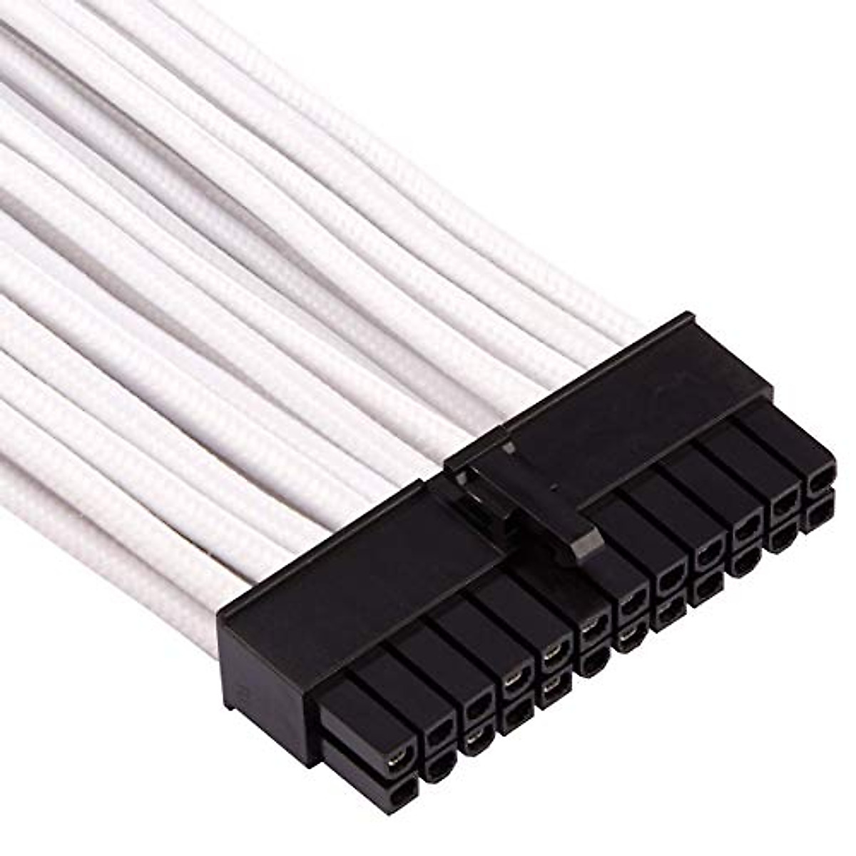 CORSAIR Premium Individually Sleeved PSU Cables Starter Kit – White, 2 Yr Warranty, for Corsair PSUs