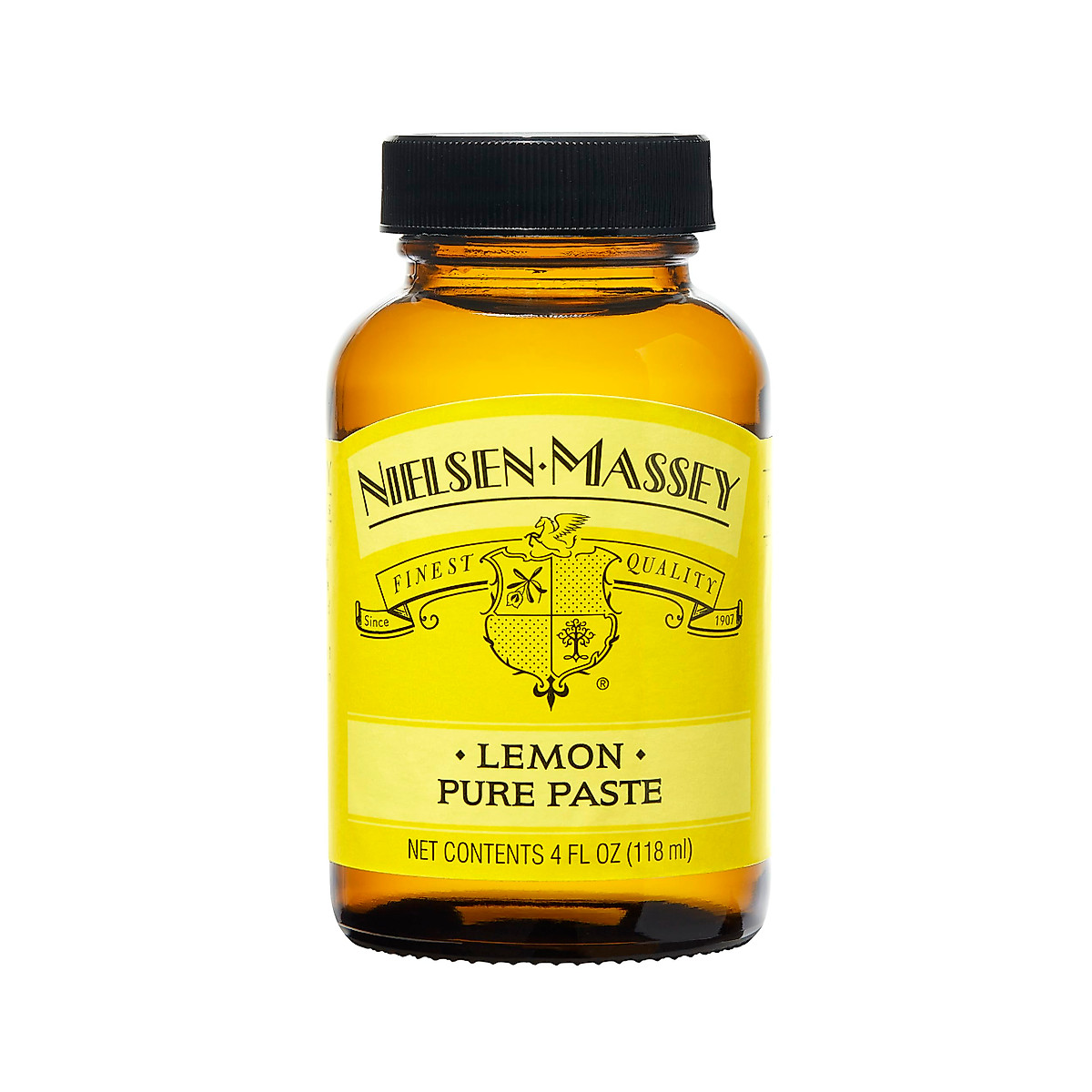 Nielsen-Massey Pure Lemon Paste for Baking and Cooking, 4 Ounce Jar