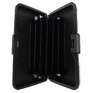 BFL RFID Credit Card Holder for Women or Men, Theft Proof Credit Card Holder, Slim Design Fits in Pocket (Plum blossom)