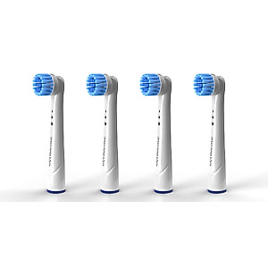 DentiArmor Sensitive Armor Toothbrush Heads – 4-Pcs Pack Electric Toothbrush Heads Compatible with Oral-B, Braun – Extra-Soft Bristles Ideal for Sensitive and Inflamed Areas