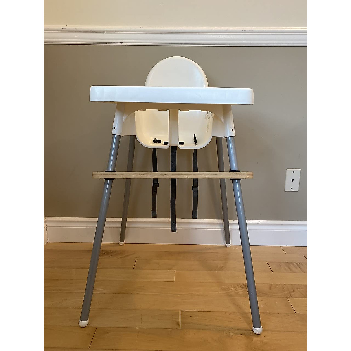 High Chair Footrest Compatible with IKEA Antilop - 100 Percent Natural Bamboo, K-2