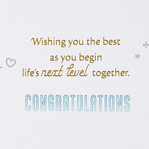 Hallmark Wedding Card, Bridal Shower Card, Engagement Card (Video Game Wedding Cake)