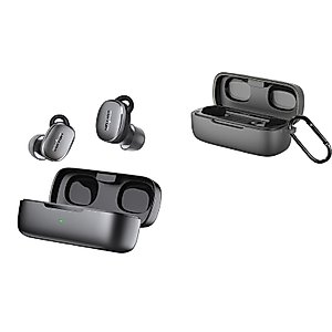 EarFun Free Pro 3 Noise Cancelling Wireless Earbuds, Snapdragon Sound, Qualcomm aptX™ Adaptive, 6 Mics ENC, Bluetooth 5.3 Earbuds Free Pro 3 Protective Case Cover